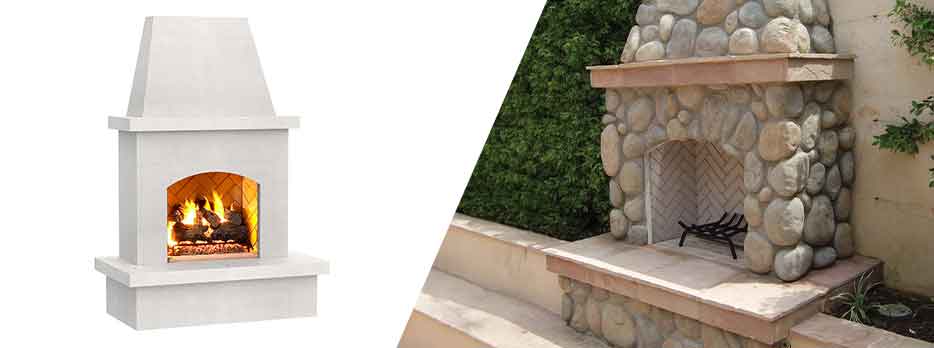 Prefab Outdoor Fireplaces